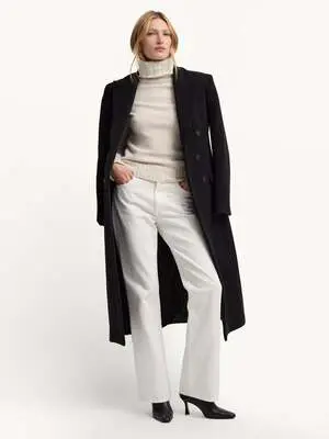 GWYN Exaggerated Double-breasted Overcoat