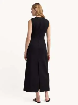 GWYN Merritt A-line Dress - Navy