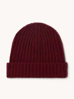 GWYN Ribbed Beanie Oxblood