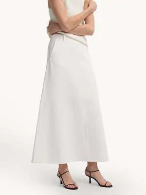 GWYN Flowy Midi Skirt