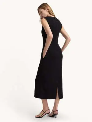 GWYN Sleeveless Midi Dress