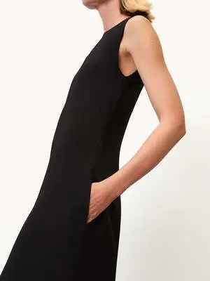 GWYN Sleeveless Midi Dress