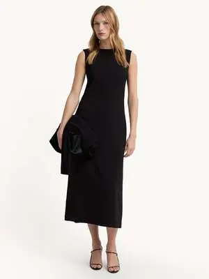 GWYN Sleeveless Midi Dress