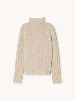Women's Aran-knit Sweaters