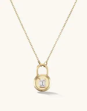 SOPHIE RATNER JEWELRY Love Lock Necklace - One-color