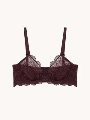 ELSE LINGERIE Dahlia Underwired Full Cup Bra - Cherry Lacquer