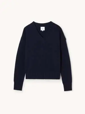GWYN Virgin Wool Boxy Sweater