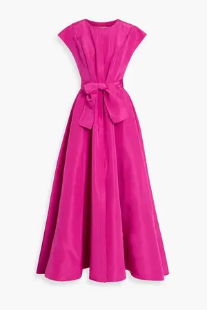 Carolina Herrera Silk-faille Gown - Fuchsia