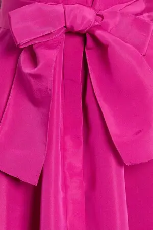 Carolina Herrera Silk-faille Gown - Fuchsia
