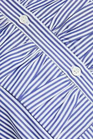 Sandro Striped Cotton-poplin Shirt