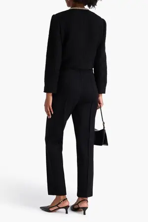 Sandro Jersey Straight-leg Pants