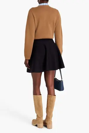 Sandro Knitted Mini Skirt