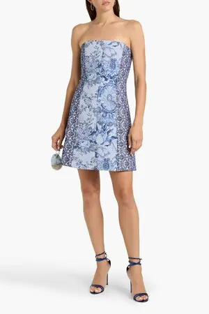 Alice + Olivia Violet Strapless Mini Dress
