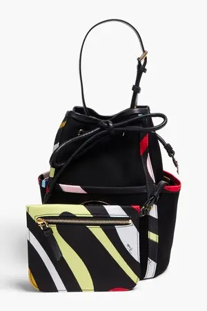 Emilio Pucci Printed Bucket Bag