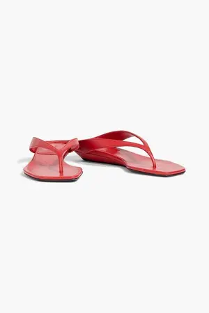 Loulou De Saison Coda Leather Sandals