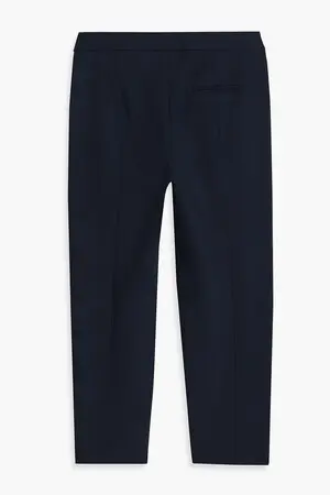 Oscar De La Renta Tapered Wool-blend Pants