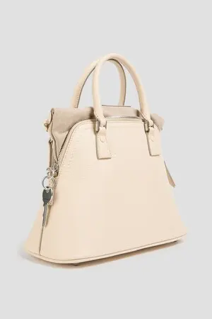 MAISON MARGIELA 5ac Classique Pebbled-leather Tote