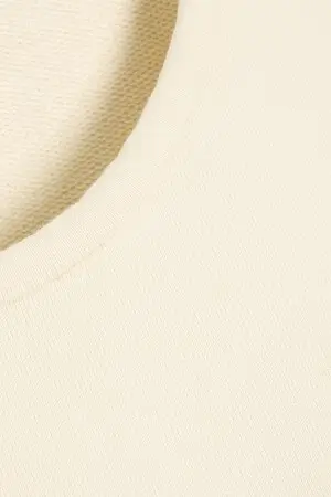 Another Tomorrow Cotton And Lyocell-blend Terry Sweatshirt