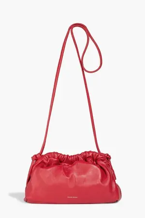 MANSUR GAVRIEL Mini Cloud Leather Clutch - Red