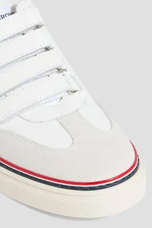Thom Browne Suede And Leather Sneakers