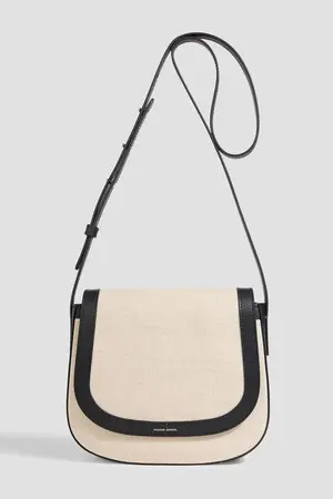 Leather Trim Crossbody Bags