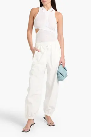 Alexander Wang Shell Tapered Pants - White