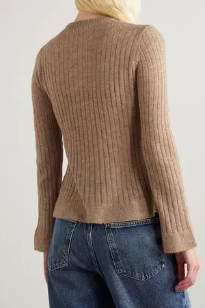 Ulla Johnson Magda Pompom-detailed Alpaca-blend Sweater