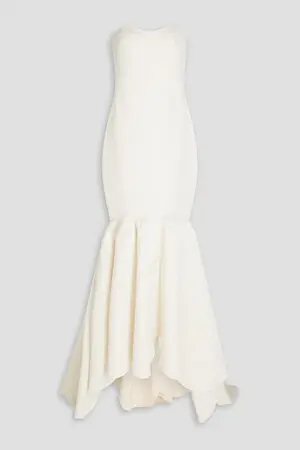 Remain Birger Christensen Strapless Satin-twill Gown