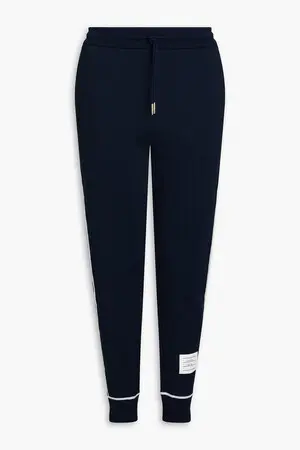 Thom Browne Ribbed Cotton Track Pants