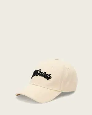 ALLSAINTS Odyssey Baseball Cap - Pebble White