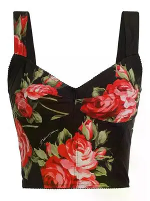 DOLCE & GABBANA Floral-Print Top