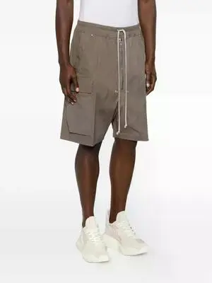 Rick Owens Cargo Shorts - Brown