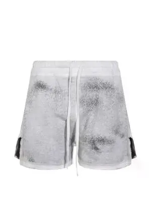 THOM KROM Drawstring Split Shorts
