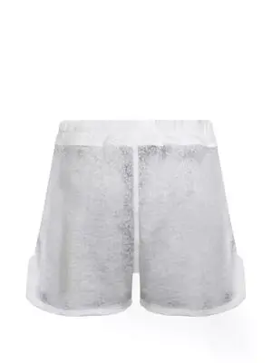 THOM KROM Drawstring Split Shorts
