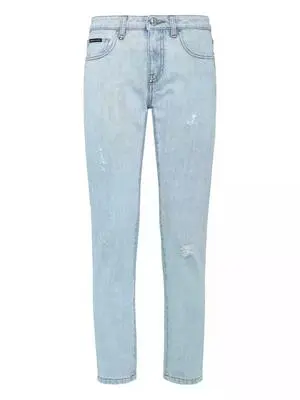 Philipp Plein Distressed Boyfriend Jeans