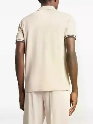 FAY Piquet Striped T-shirt