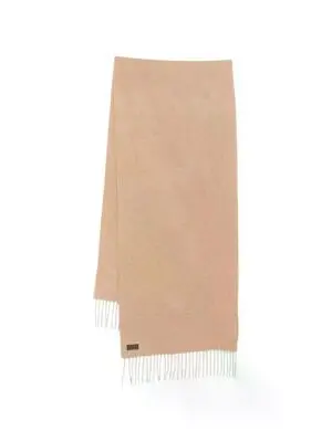 Canali Fringed Scarf - Neutrals