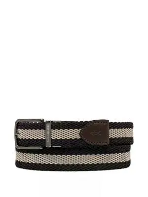 Paul & Shark Logo-embellished Belt - Black
