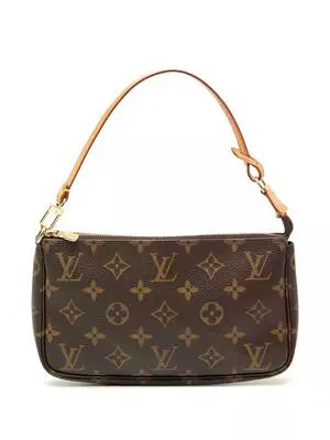 LOUIS VUITTON 2003 Monogram Pochette Accessoires - Brown