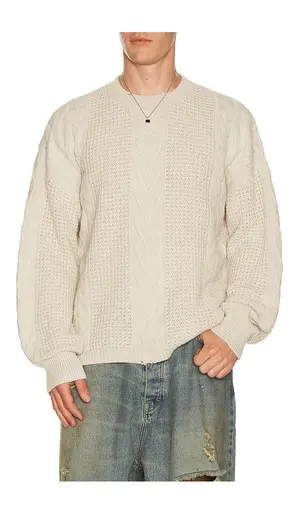 Men's Ivory Sweaters