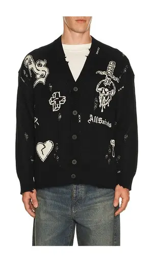 Men's Skull Cardigans