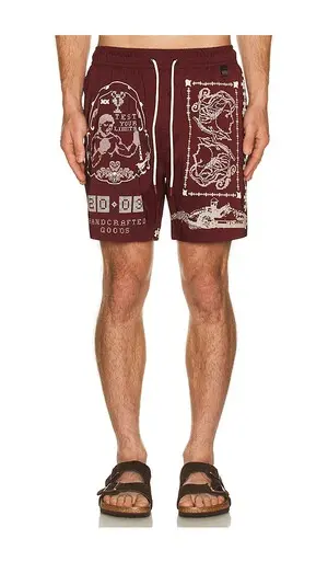 Agua Bendita Joe Trunks - Red