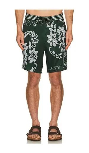 Green Swim Trunks