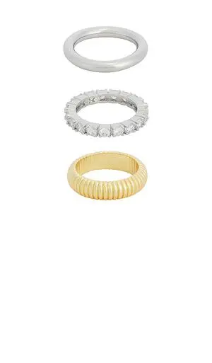 Shashi Roux Ring Set