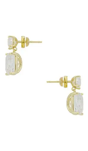 Shashi Cushion Drop Earrings