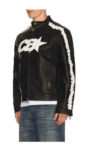 COLE BUXTON Decal Racer Jacket