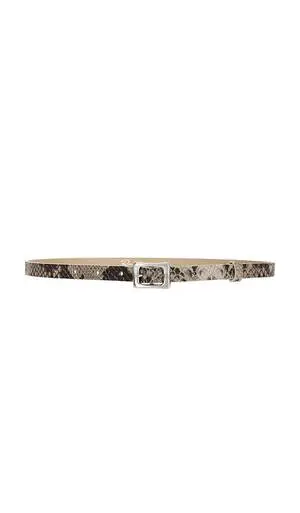 Rails Remi Belt - Ecru Python