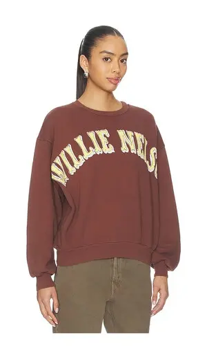 Daydreamer Willie Nelson Oversized Sweatshirt