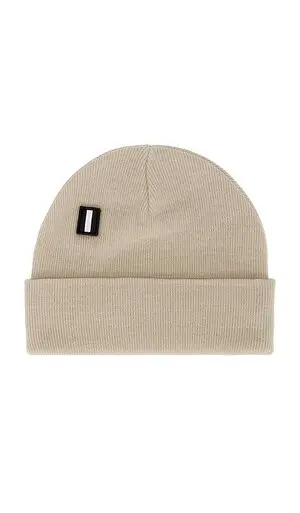 WHITESPACE Cashmere Knit Beanie - Bone & Black