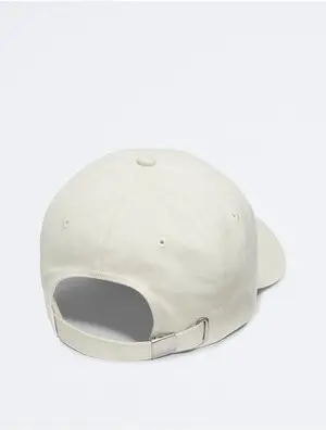 Calvin Klein Brushed Cotton Twill Baseball Cap